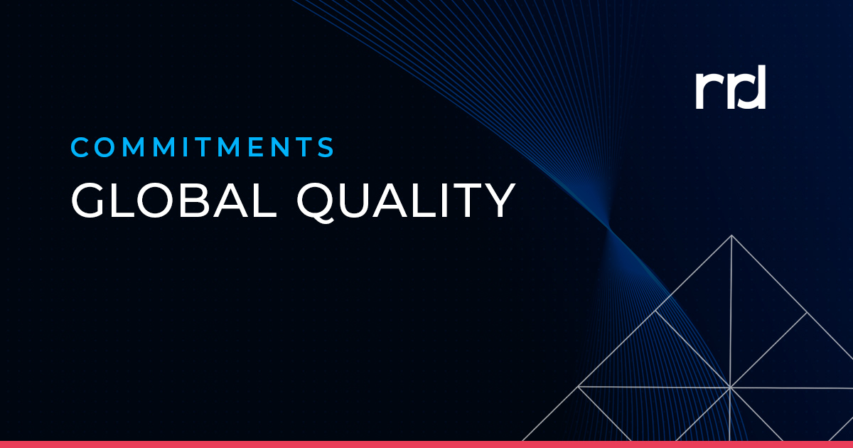Global Quality Commitment and Policy | RRD