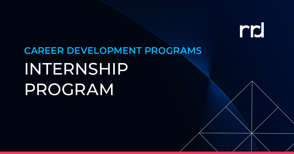 Internship Program - Accelerate Your Development | RRD
