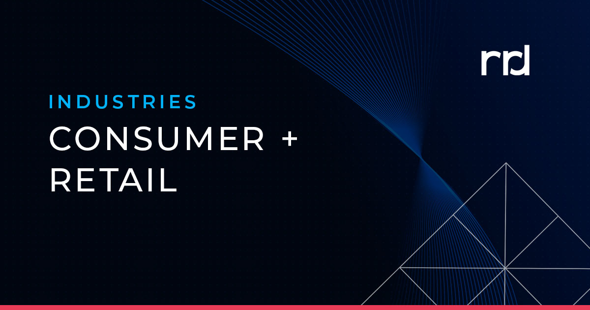 Consumer and Retail Industry Solutions | RRD
