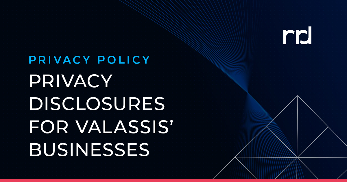 Valassis Privacy Policy - Protecting Your Privacy