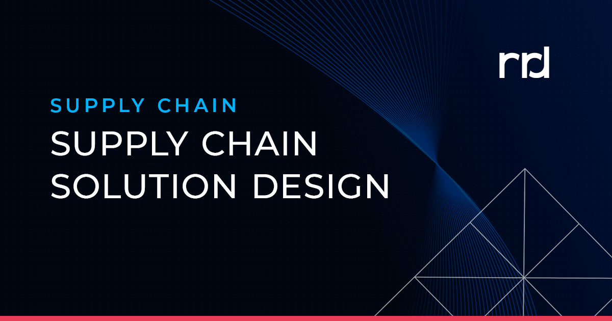 RRD Supply Chain Solution Design Services