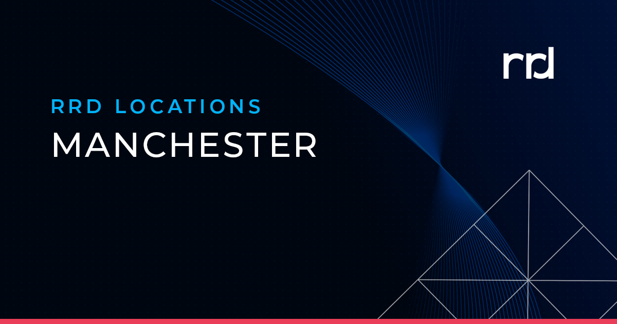 RRD Manchester | Commercial Print | RRD