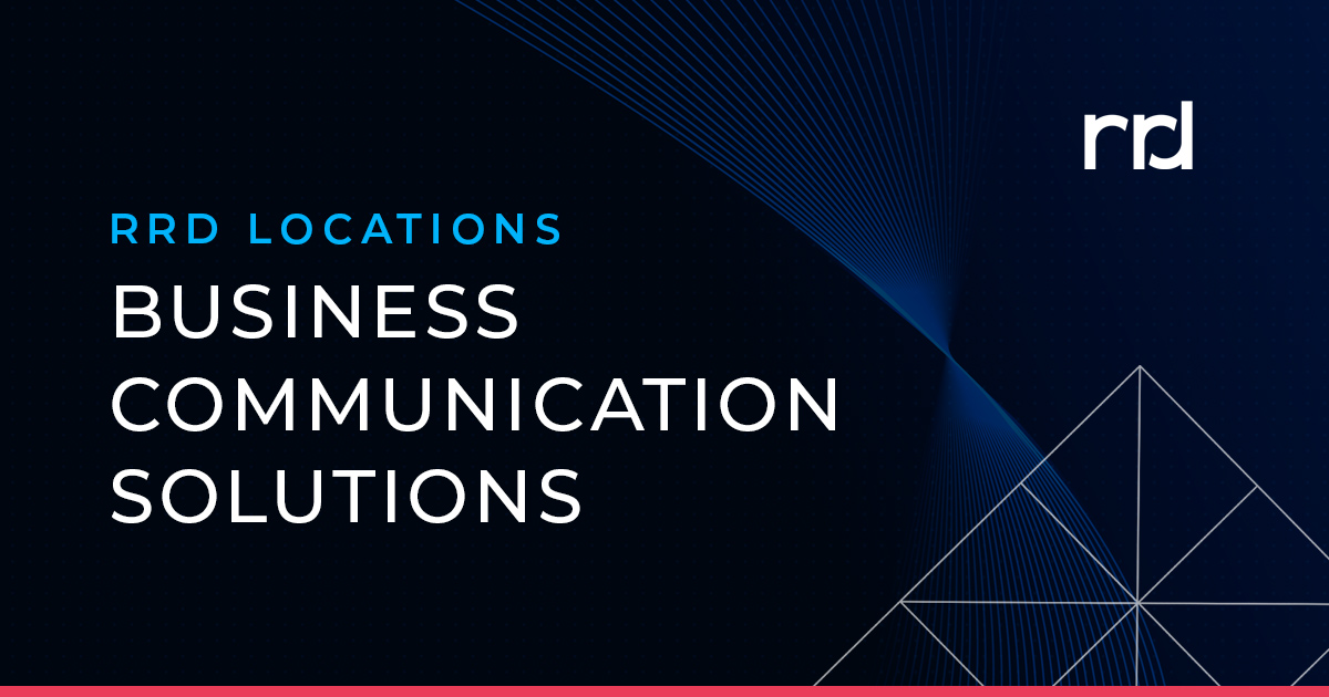 RRD Logan | Business Communications | RRD
