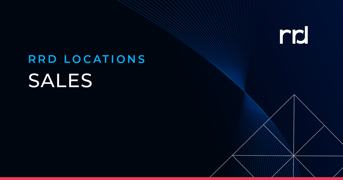 RRD Minneapolis | Sales | RRD