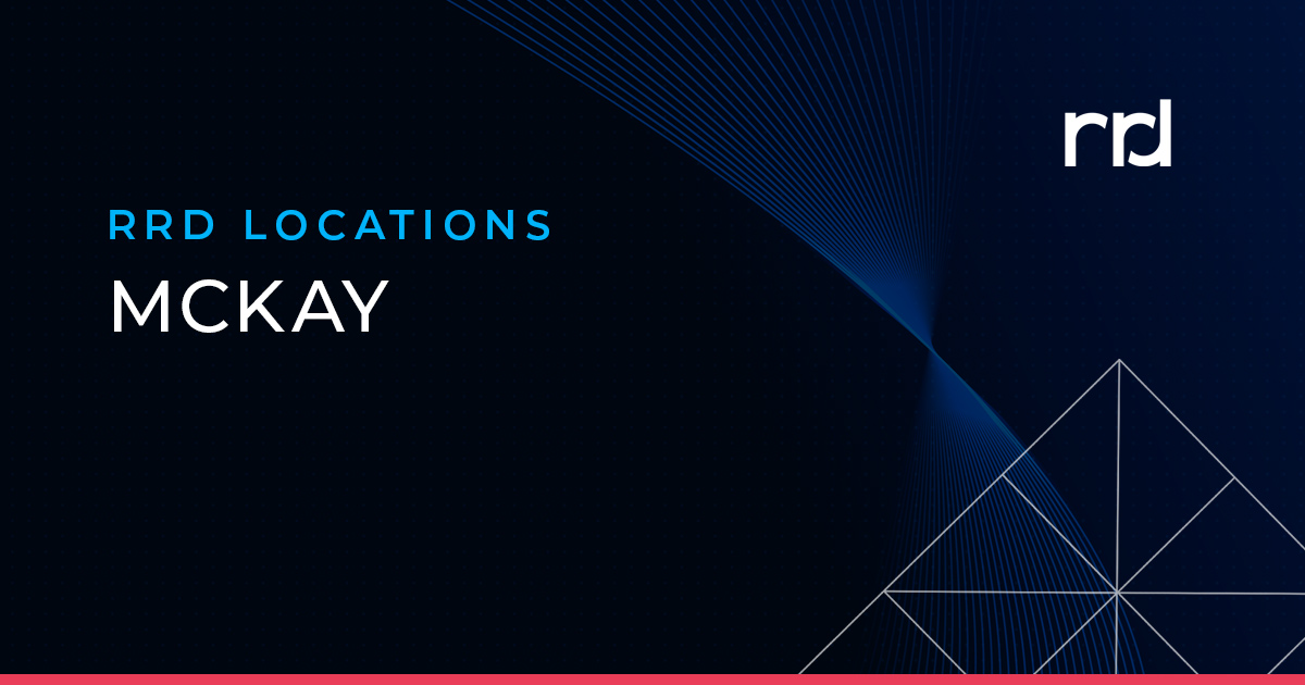 McKay | Midland, MI | Commercial Print | RRD