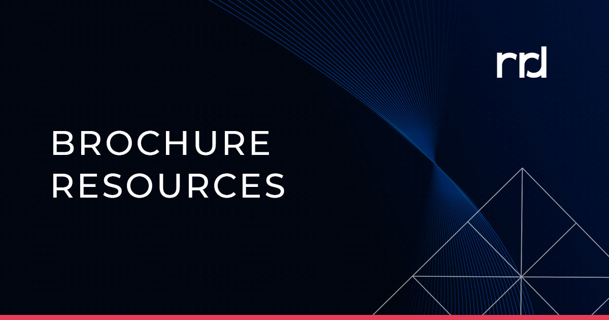 Brochure resources and insights from RRD | RRD
