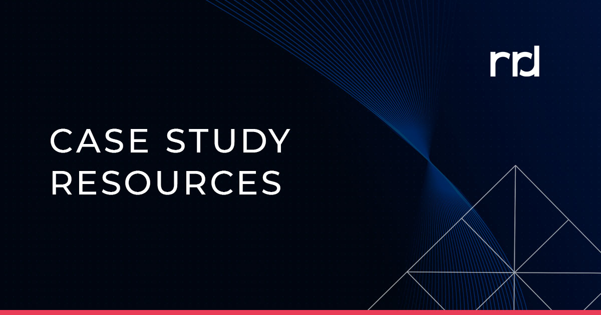 Case Study resources and insights from RRD | RRD