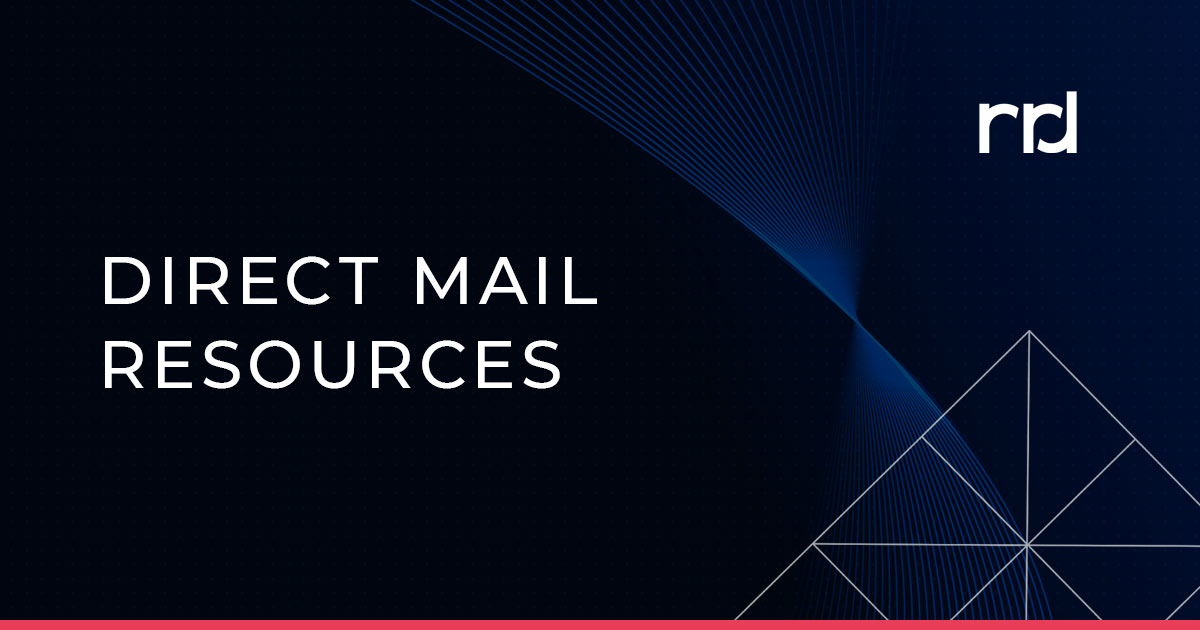 Direct Mail resources and insights from RRD | RRD