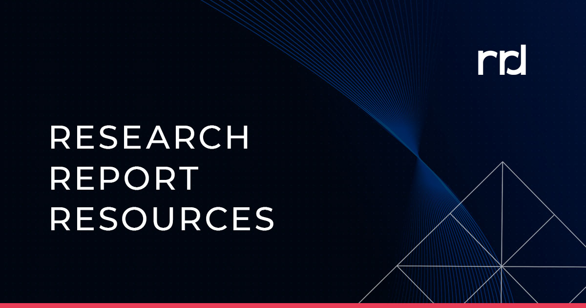 Research Report resources and insights from RRD | RRD