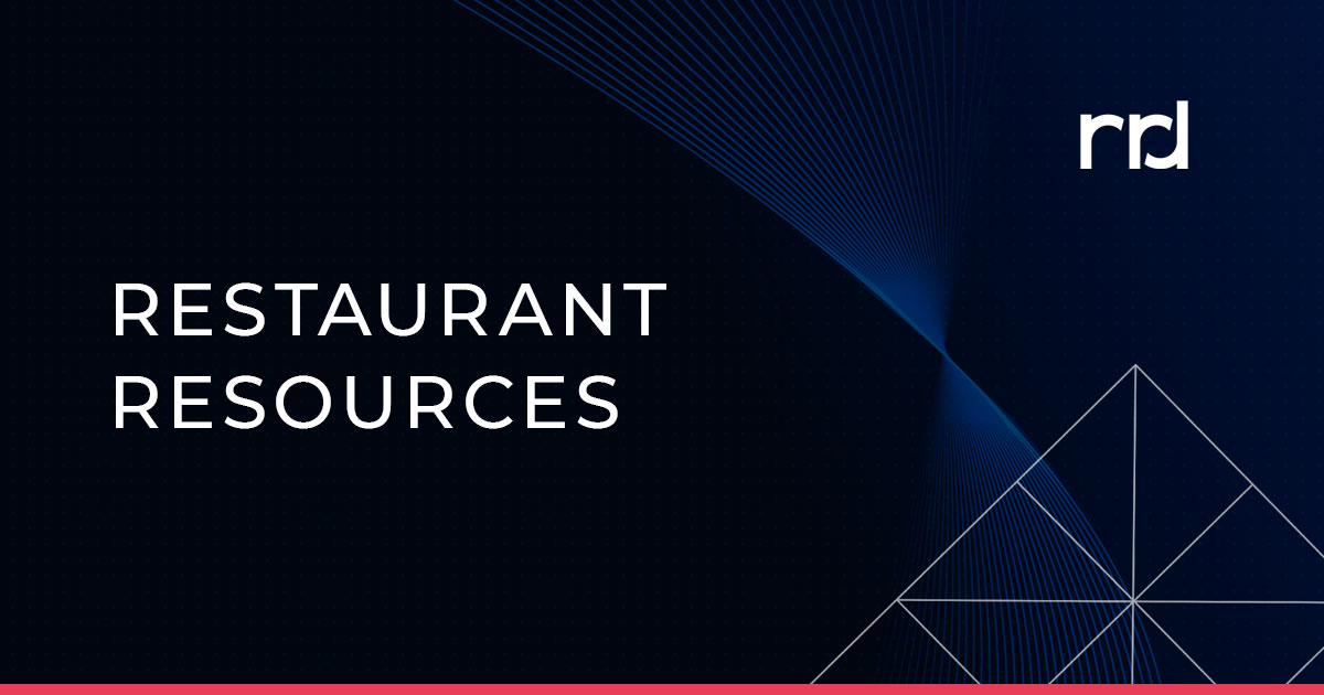 Restaurant resources and insights from RRD | RRD