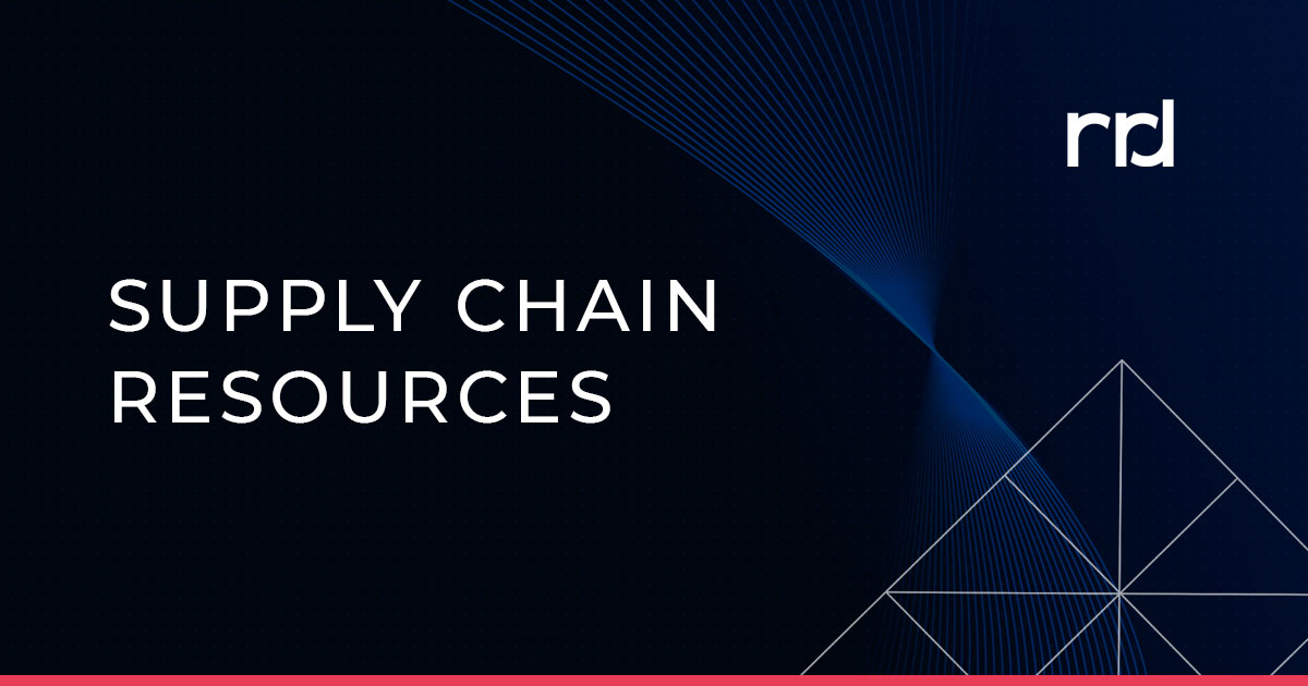 Supply Chain resources and insights from RRD | RRD
